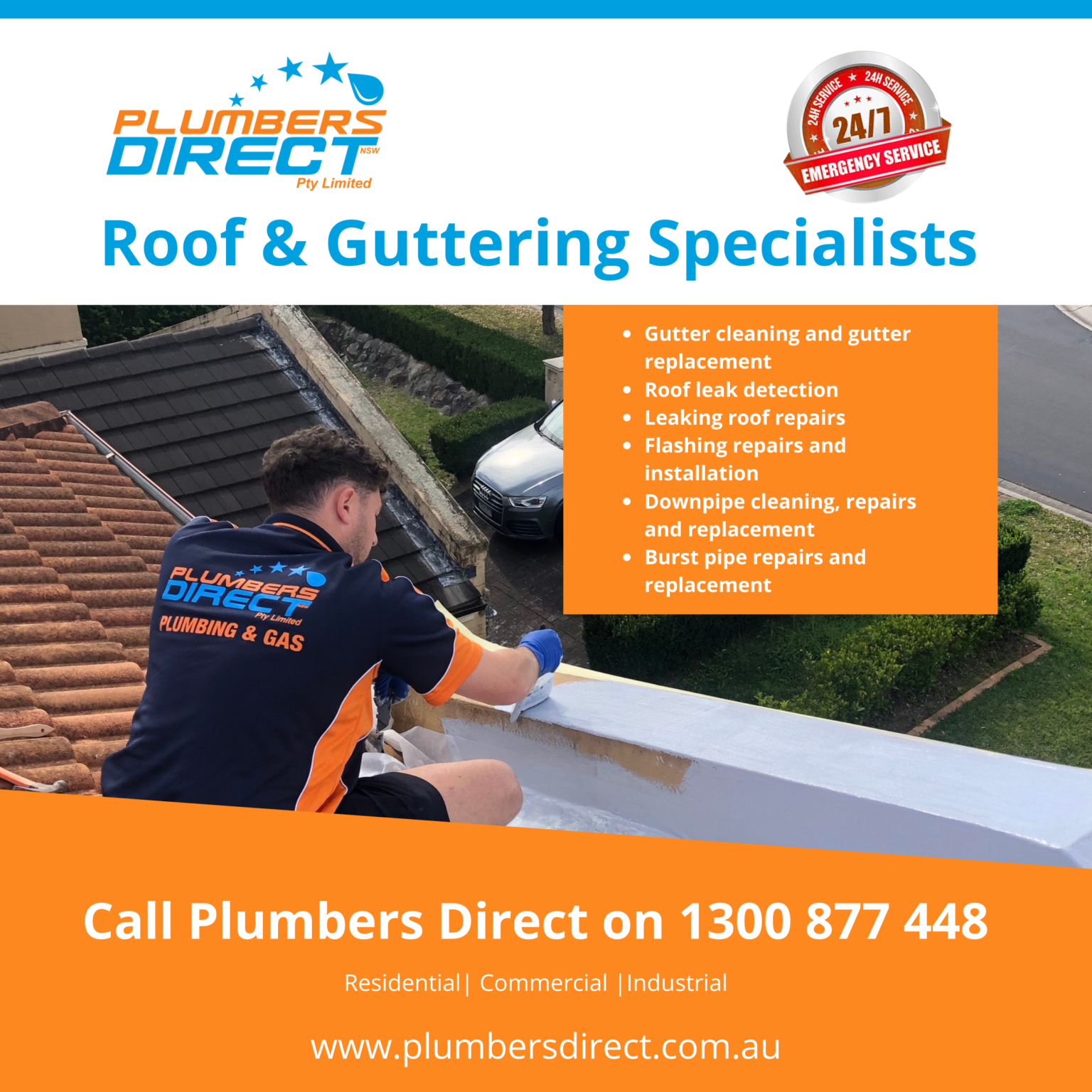 Roof Guttering and Downpipes | Plumbers | Plumbing Services in Sydney